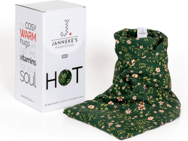 Warme pittenzak of comfortabele warmtesjaal